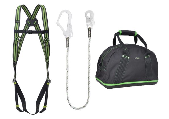 Valbeveiliging Set Hoogwerker Basic Kratos | Laddersenrolsteigers.nl